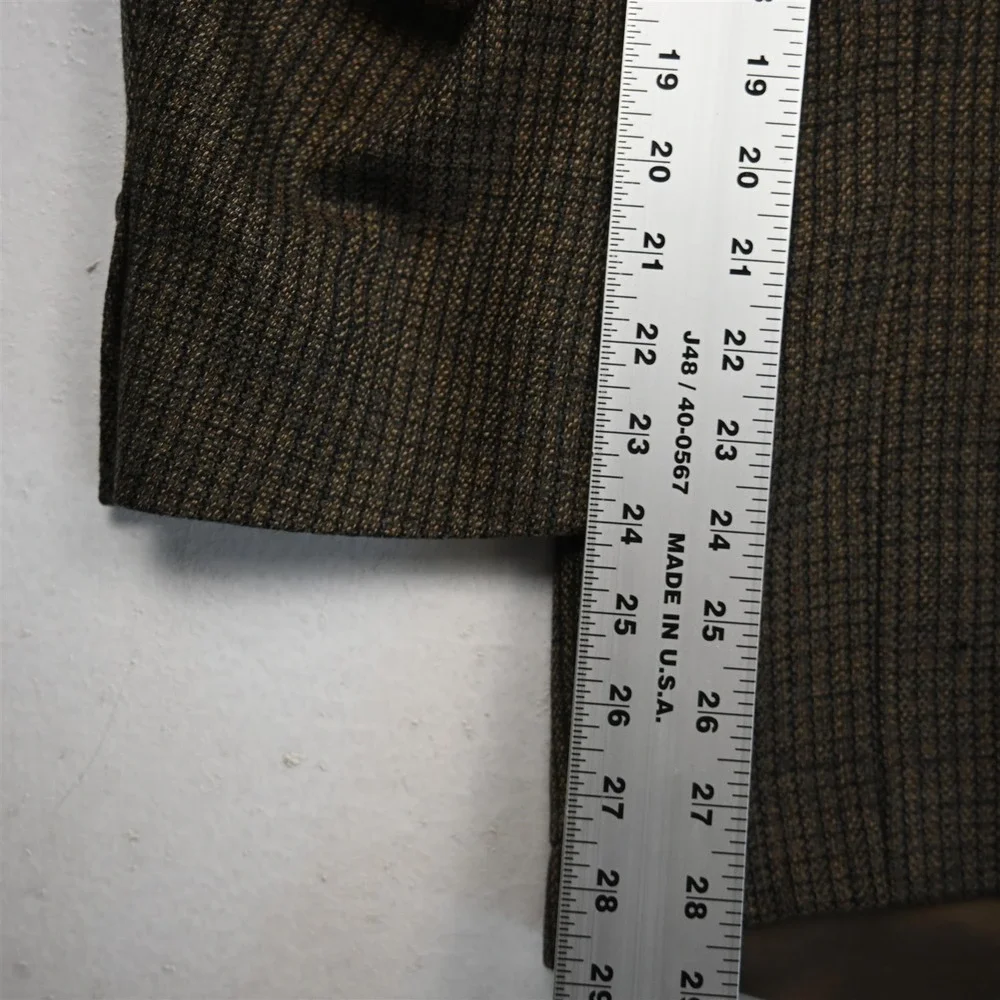 Hart Schaffner Marx | Suits & Blazers | Vtg Hart Marx 46r Brown 3 Roll ...